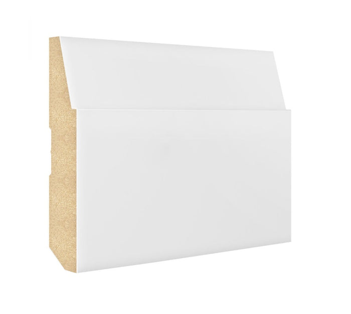MDF Modern 1 Step Bevel Baseboard 5/8" x 5 1/2" x 12'