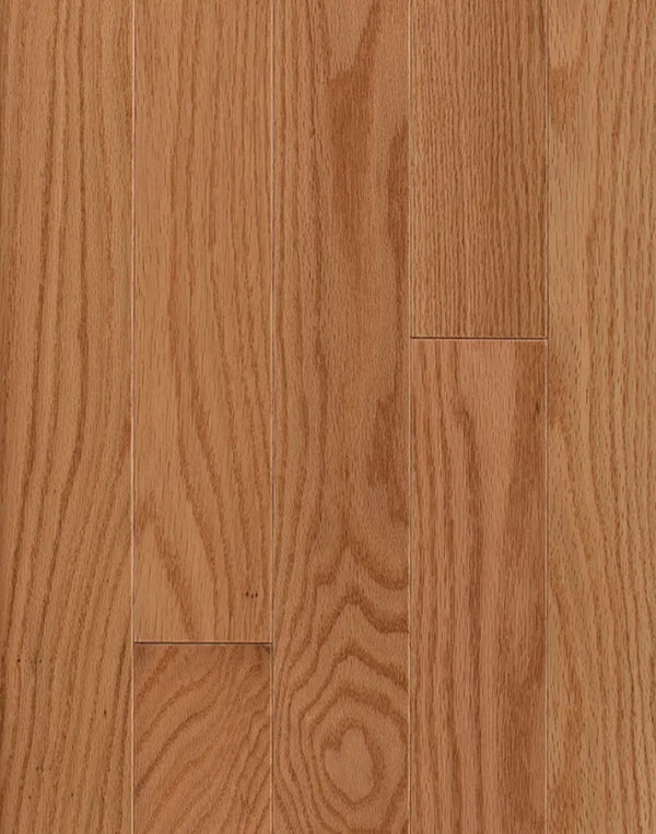 Superior Red Oak Solid Golden Smooth 3 1/4" x 3/4" 50% Semi Gloss Prem